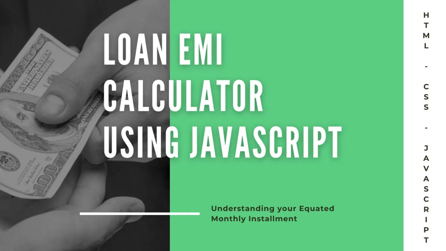 Build a Loan EMI Calculator using JavaScript - W3 Programmings