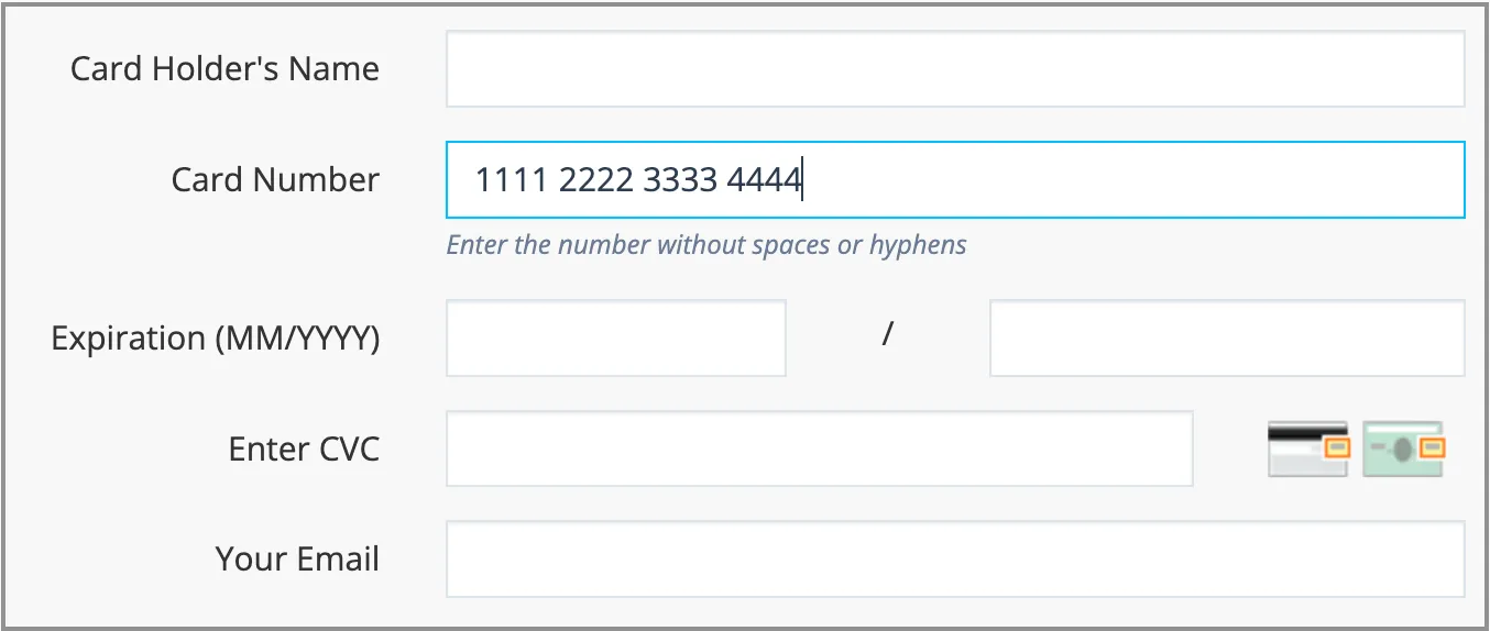 Add letter-spacing after every 4 digits of a credit card in HTML using JS